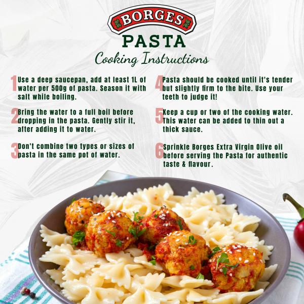 Borges Farfalle Pasta 500g(Pack of 3) - JioMart