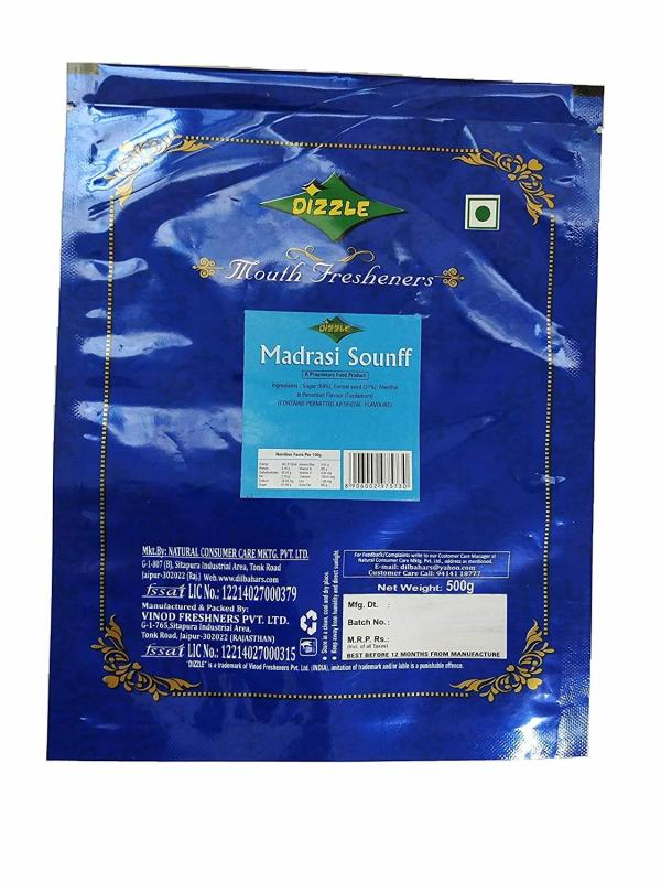 DIZZLE Madrasi Sonff Mouth Freshener (500 g) - JioMart