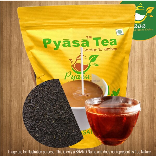 Pyasa Gold Tea with Gently Rolled Aromatic Long Leaves | Tea 500gm ...