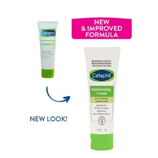 Cetaphil Oily Skin Cleanser 125ml & Cetaphil Moisturising Cream 80gm ...