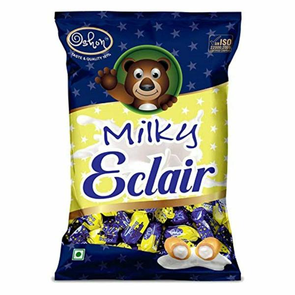 Oshon Rich Milky Eclair Toffee Vanilla Cream Filled 400 G - JioMart
