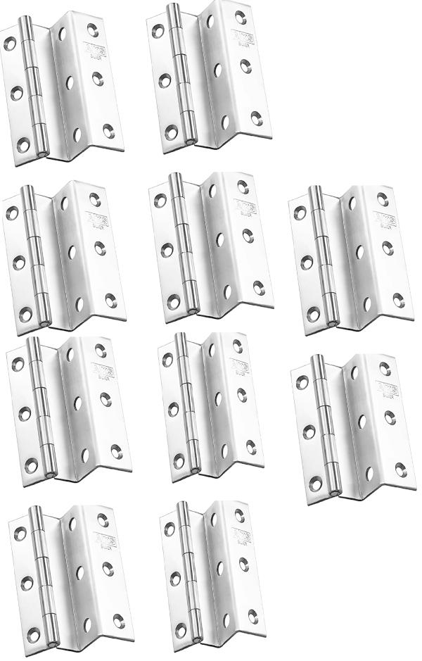 AKS Stainless Steel Seamless L Hinges Size 75X(10X6) X1.8 MM (15 Gauge ...