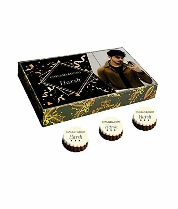 Ayatis Choco Personalised Congratulations Chocolate Gift Box Kismis 18 ...