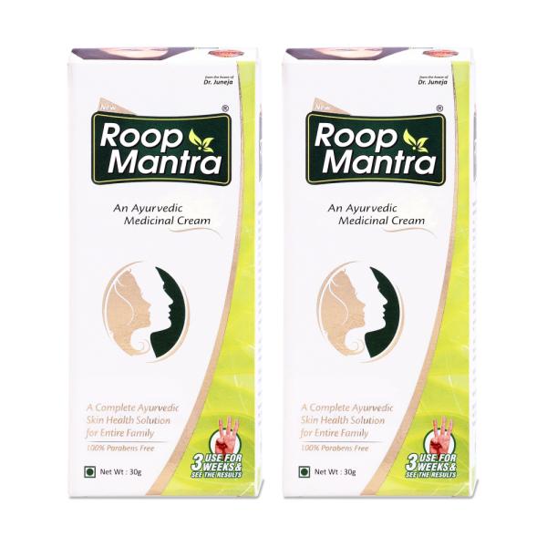 Roop Mantra Ayurvedic Fairness Face Cream, 30g (Pack of 2) - JioMart