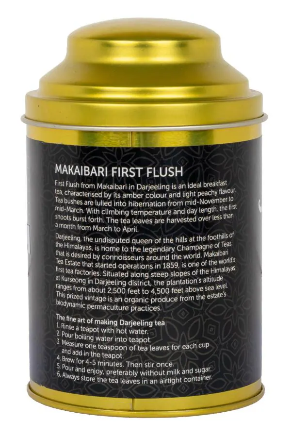 Makaibari Organic First Flush Darjeeling Tea - 100g - JioMart