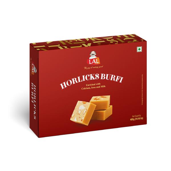 Lal Sweets Horlicks Burfi 400g (Pack Of 1) - JioMart
