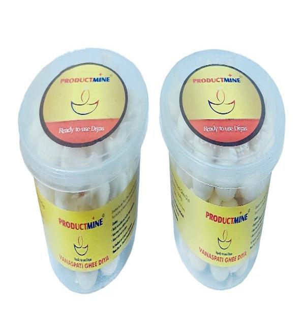 PRODUCTMINE Ghee Diya Batti for Pooja Cotton Wick for Puja and Special ...
