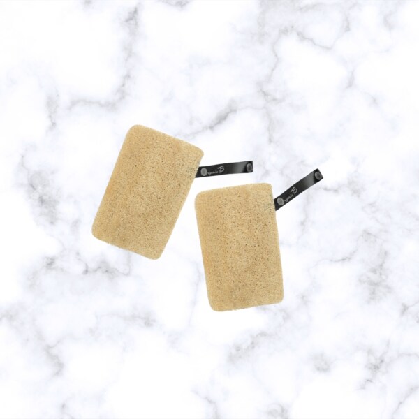 Organic B Natural Body Loofah | Shaped | 3 Pcs - Beige - JioMart