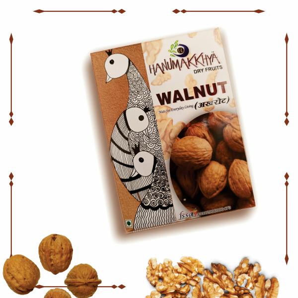 Hanumakkhya Dry Fruits Natural Inshell Dried Walnut (Akhrot Giri) 800gm - JioMart