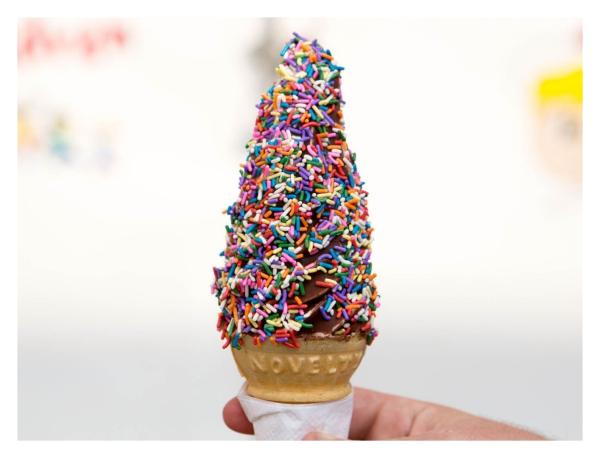 Denali Chocolate & Rainbow Sprinkles|Fancy Strands|Vermicelli Sprinkles ...