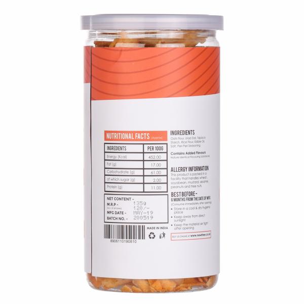 New Tree Oats Peri Peri Chips 450g Pack Of 2 - JioMart