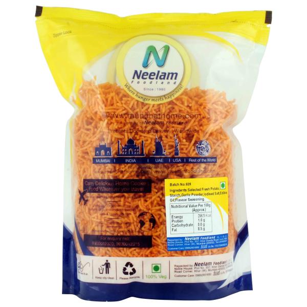 Neelam Foodland Special Cheese Garlic Potato Sev, 200G - JioMart