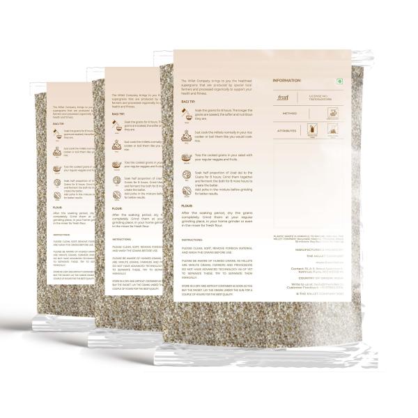 The Millet Company Unpolished Barnyard Millet 3 kg - JioMart