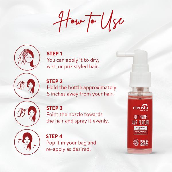 Clensta Softening Hair Perfume - JioMart