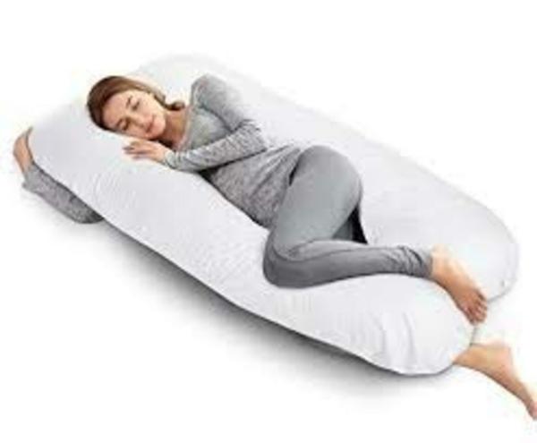 SNOOZY ultra soft U-shape pregnancy pillow WHITE - JioMart