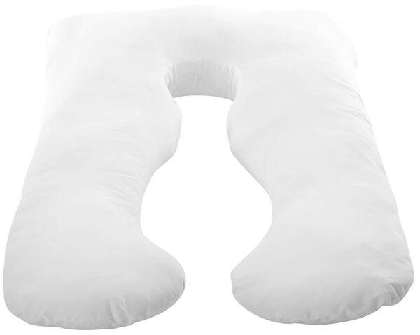 SNOOZY ultra soft U-shape pregnancy pillow WHITE - JioMart