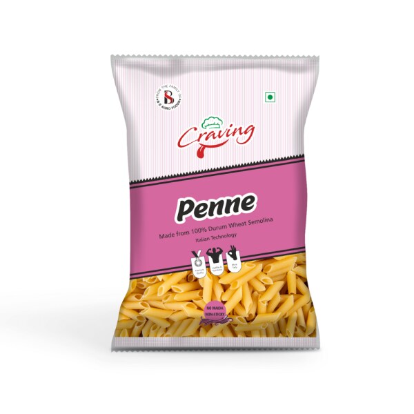 Craving Durum Wheat Penne Pasta | 500 grams - JioMart