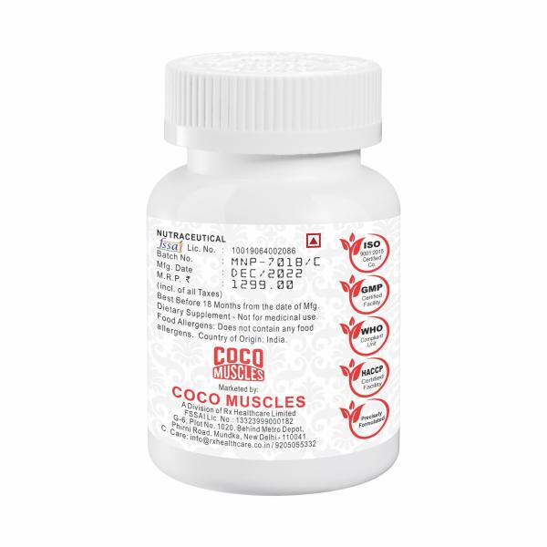 Coco Muscles Prebiotic & Probiotics Capsules - JioMart