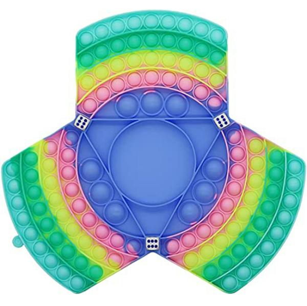 Kiditos Multicolor Silicone Push Bubble Pop It Fidget Toy - JioMart