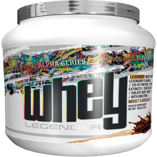 ABSOLUTE NUTRITION Legender Alpha Series Whey Protein (1 kg, Moist ...