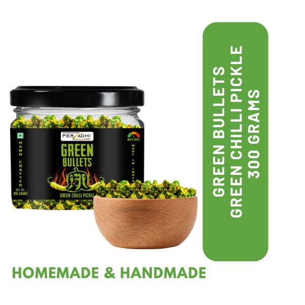 PerZadhi Green Bullets and Mango Pickle Combo Pack - JioMart