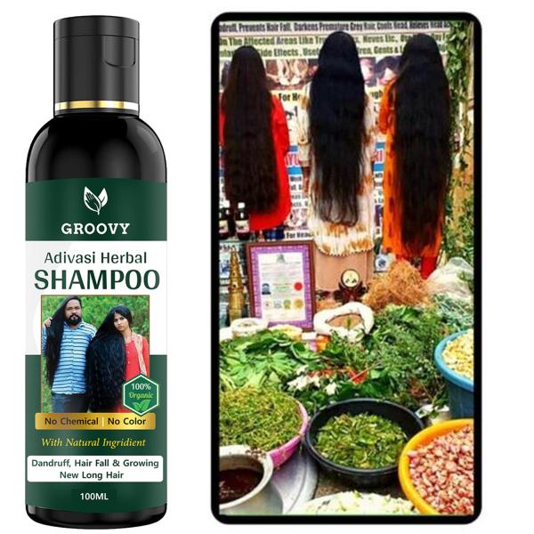 ODDEVEN Adivasi Neelambari hair care Herbal ayuvedic hair growth shamoo ...