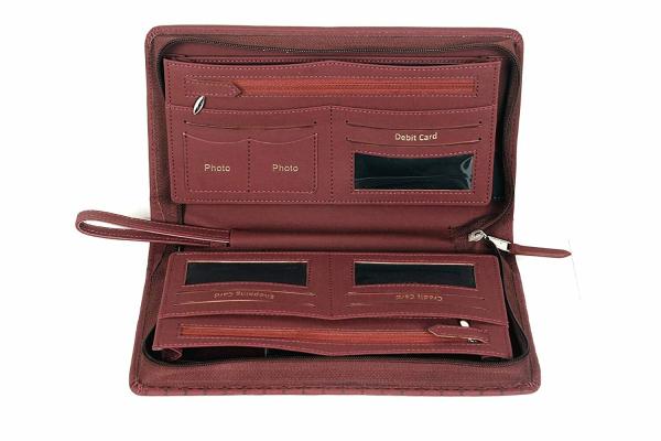 Sukeshcraft Multiple Cheque Book Holder | Original PU Holds Upto 8 ...