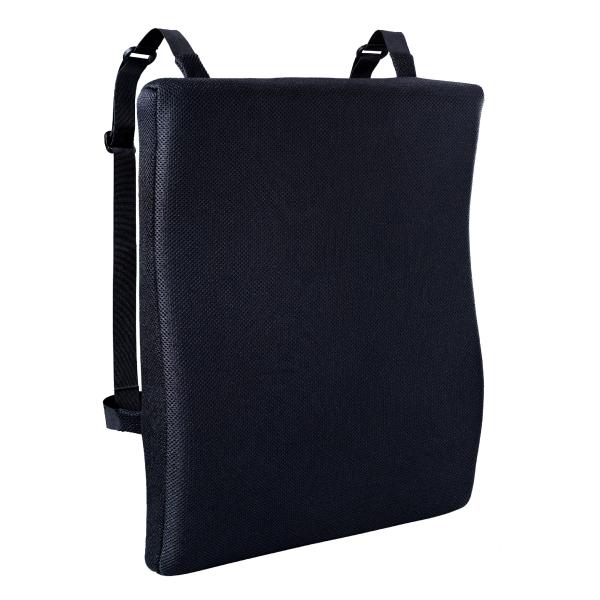 FOVERA Full Backrest Cushion for High-Back Chair (Black Mesh) - JioMart