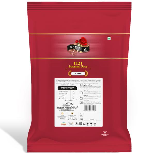 RED ROSE CLASSIC BASMATI RICE, 30 KG - JioMart