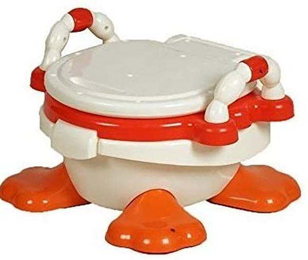 Goyal's Duck Shape Potty Training Seat with Removable Bowl and Closable ...