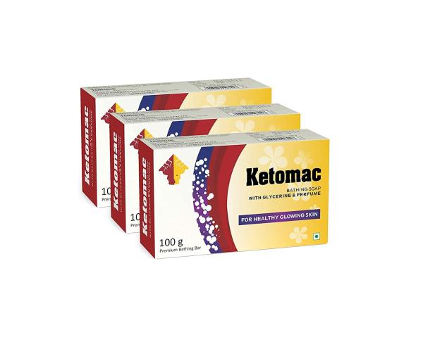 Ketomac Bathing Soap 3 x 100 g (Pack Of 3) - JioMart