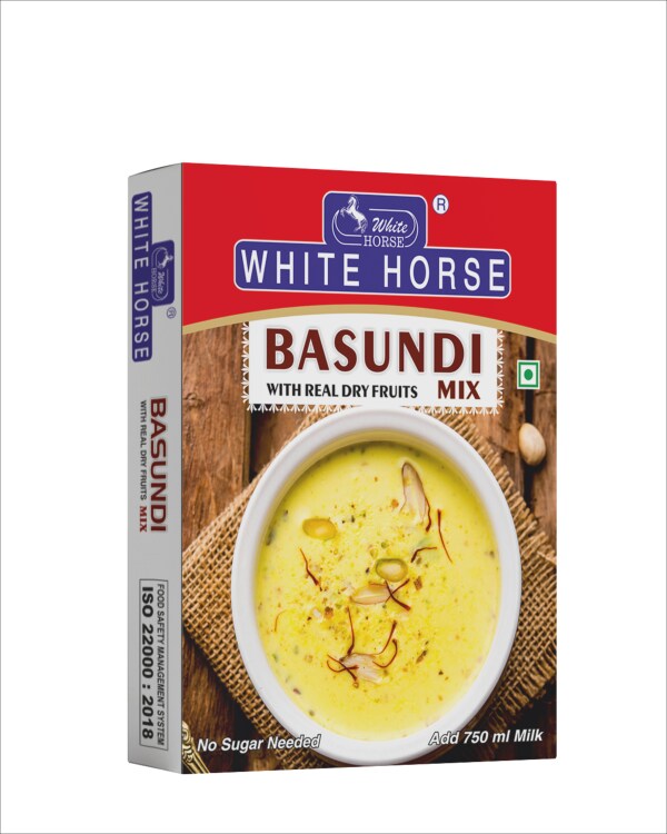 WHITE HORSE BASUNDI MIX INSTANT (110 gms) - JioMart
