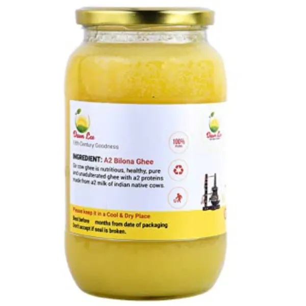 Dawn Lee A2 Bilona Ghee/Desi Cow Ghee (500 ML) Milk Prepared by ...