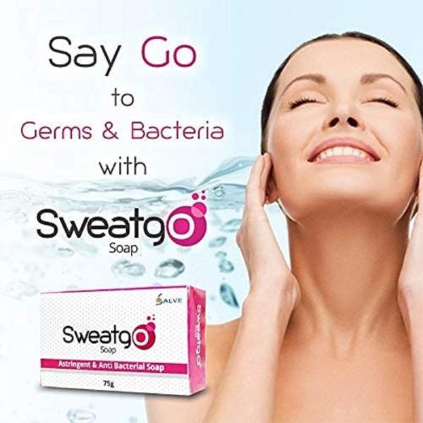 Sweatgo Antiperspirant & Astringent Fresh Fragrance Soap for Men ...