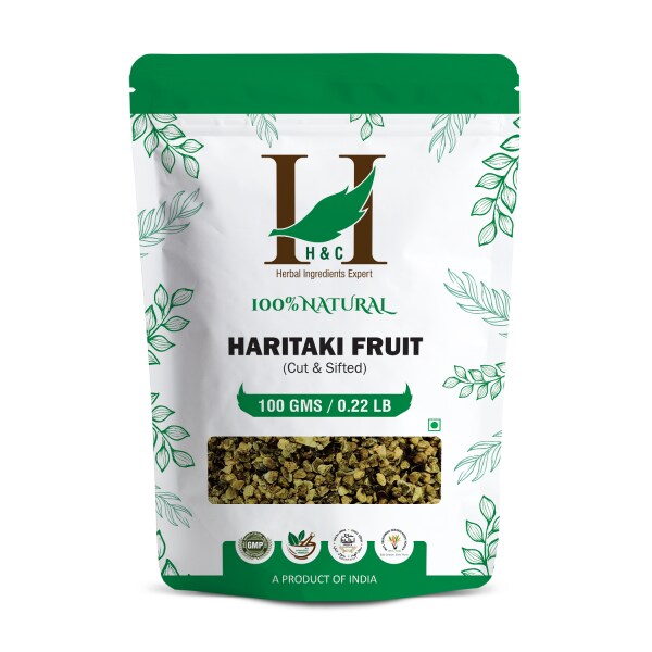 H&C Haritaki Cut & Shifted| Herbal Tea Ingredient 100g (Pack of 3 ...