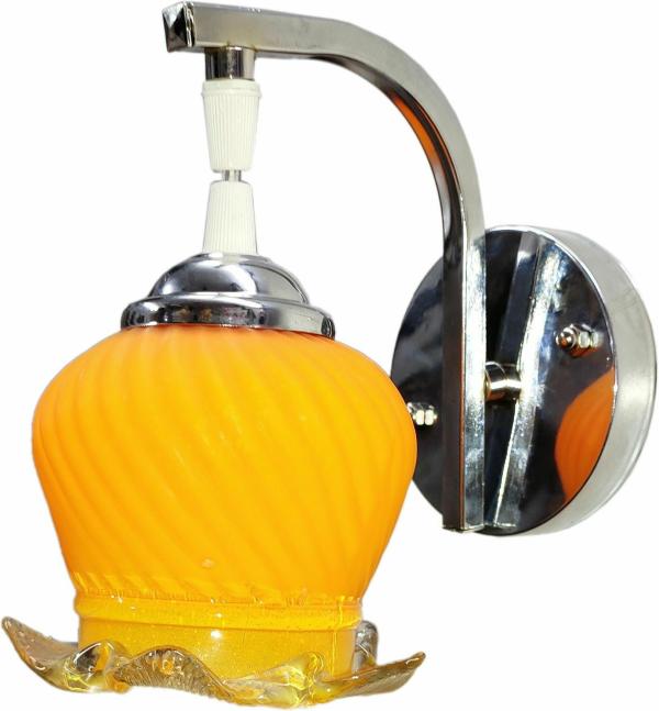 PR Prashant LED Yellow Swing Arm Wall Lamp Without Bulb Surface Mounted ...