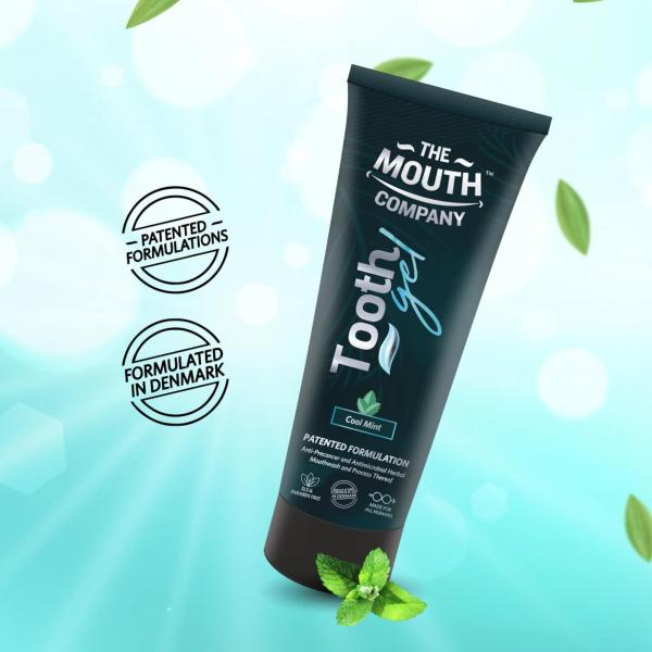 The Mouth Company Refreshing Cool Mint Toothgel, Alcohol Free Mint ...