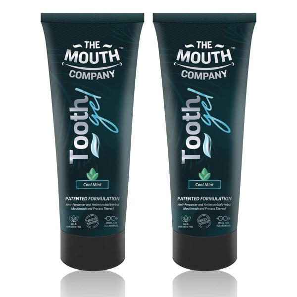 The Mouth Company Refreshing Cool Mint Toothgel, Alcohol Free Mint ...