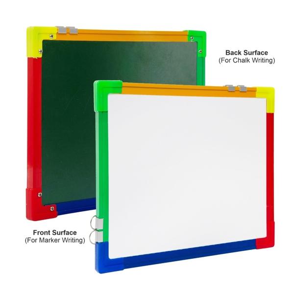 KIVA Non Magnetic Plastic Duster Color Full Border 2x2 Feet Whiteboard ...