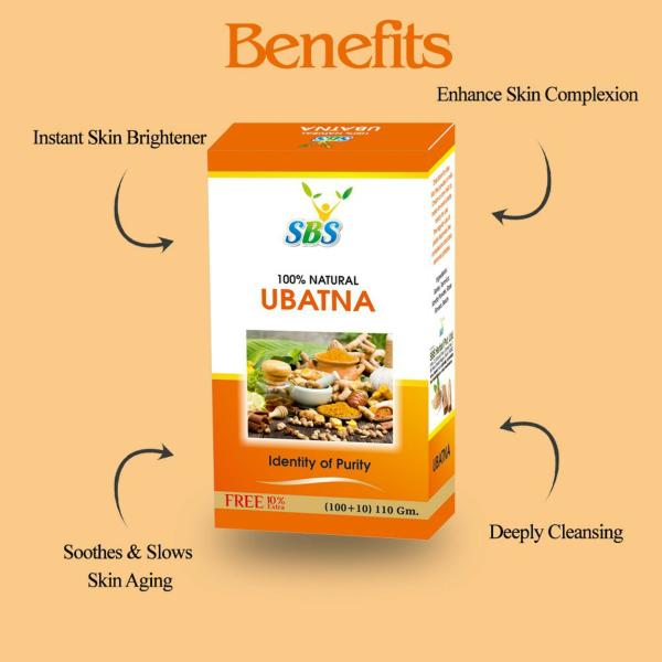 SBS Ubatna Powder - Natural Scrub For Skin Whitening, Acne, Dull Skin ...