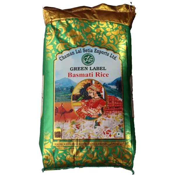Maharani Green Label Basmati rice 30 Kg. Long Grain Basmati Rice - JioMart