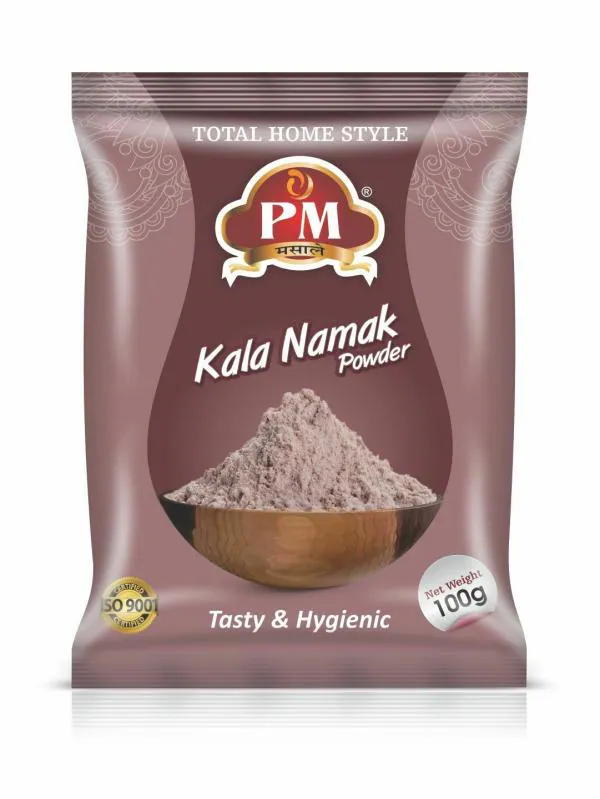 PM Masale 100% Natural KALA NAMAK (Black Salt) (100GM, Powder) (PACK OF ...