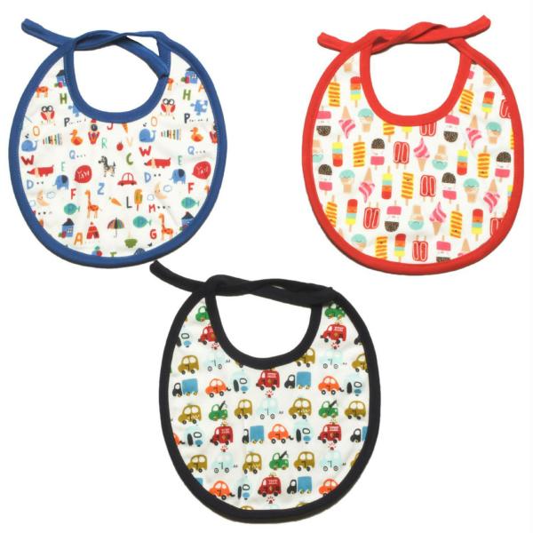 Cuteably Multicolor Waterproof Baby Baby Apron Cum Bib Boys Girls (5 ...