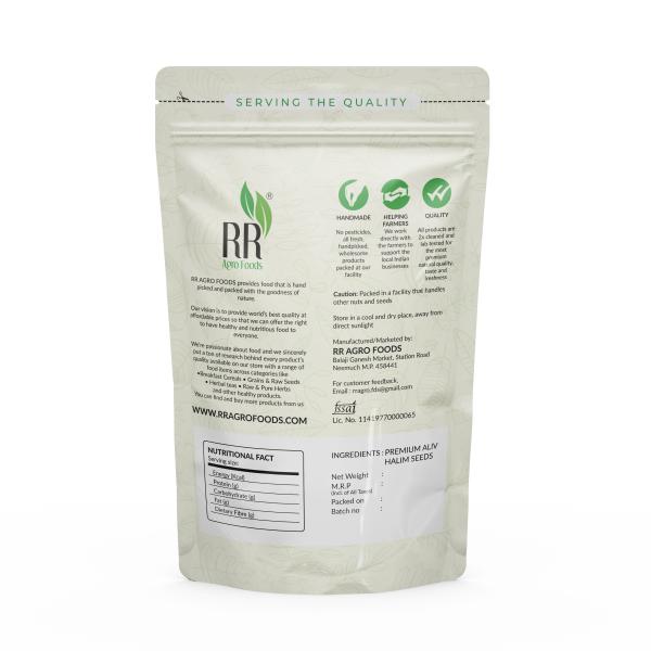 RR Agro Foods Garden Cress Seeds for Eating ( Asaliya / Halam / Halim ...