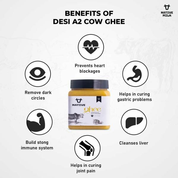 Native Milk Premium A2 Desi Cow ghee - JioMart