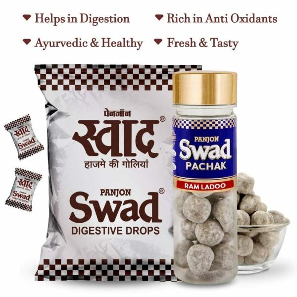 Swad Digestive Chocolate 50 Candy And Imli Ram Ladoo Pachak Mukhwas ...