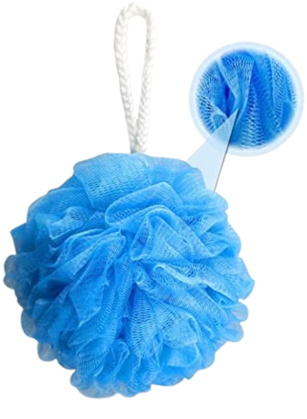 RAY7 Bath Loofah Sponge Round Loofah for Women & Men, Body Bath ...