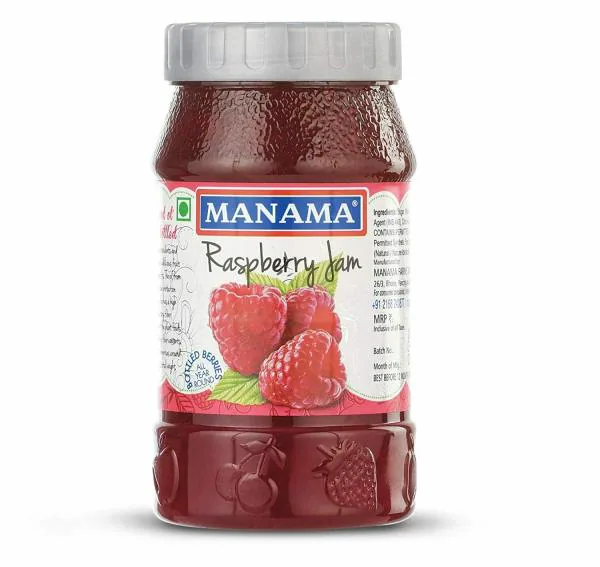 Manama Raspberry Fruit Jam (500 grams) - JioMart