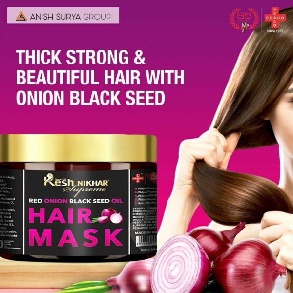 Kesh Nikhar Hair Mask with 100 ml With Natural Handmade Olive Oil Soap ...