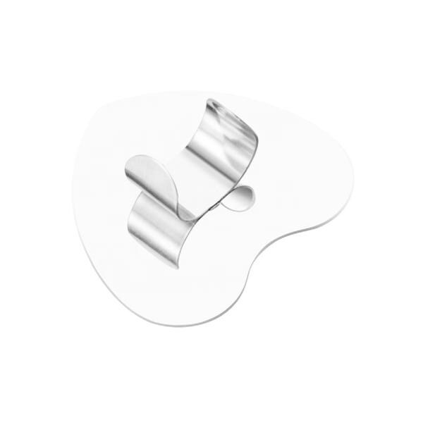 Beauté Secrets Heart Finger Ring Color Palette Makeup Mixing Plate with ...